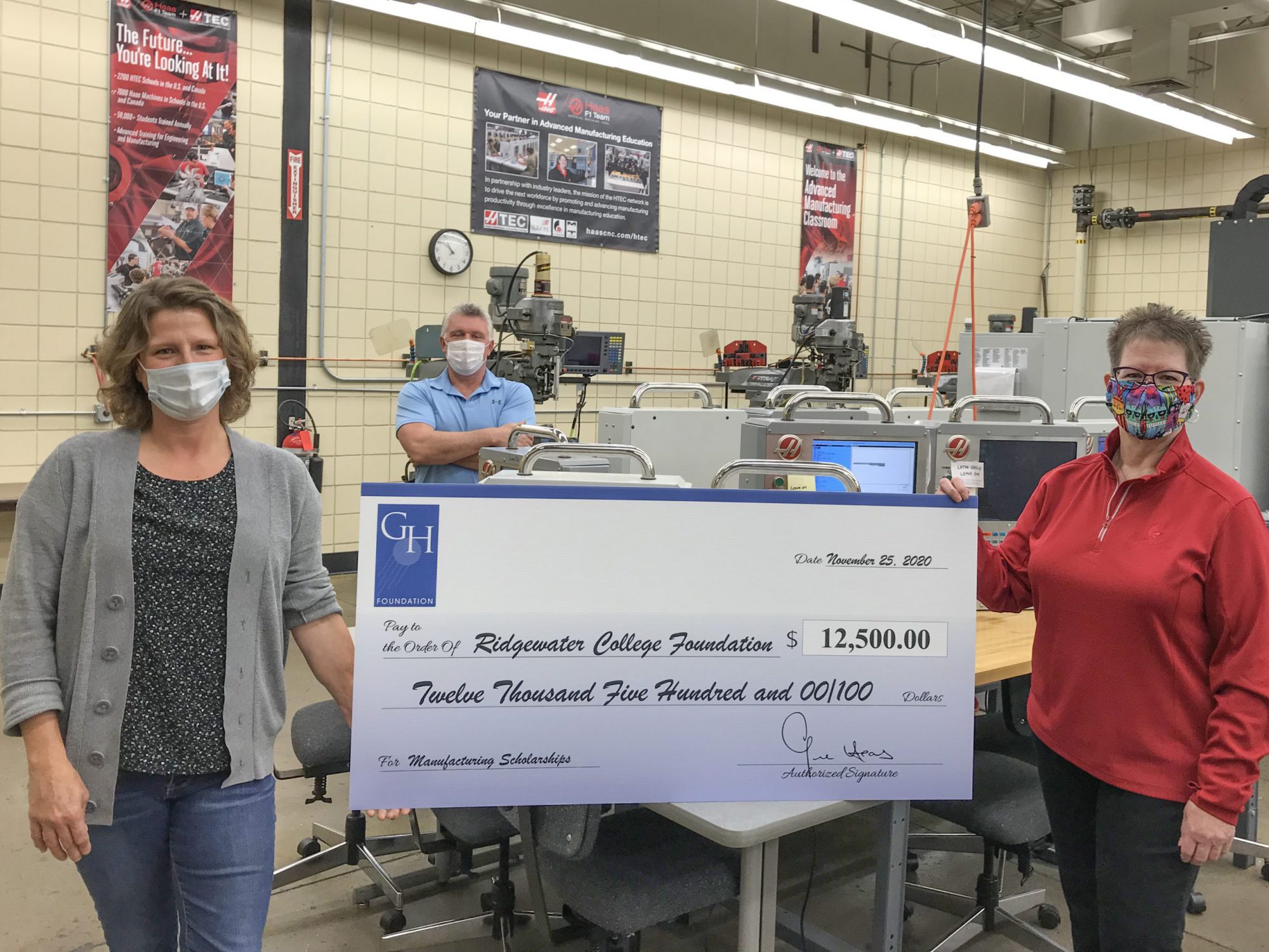 Industry supports Ridgewater Machine Tool program with grant for ...