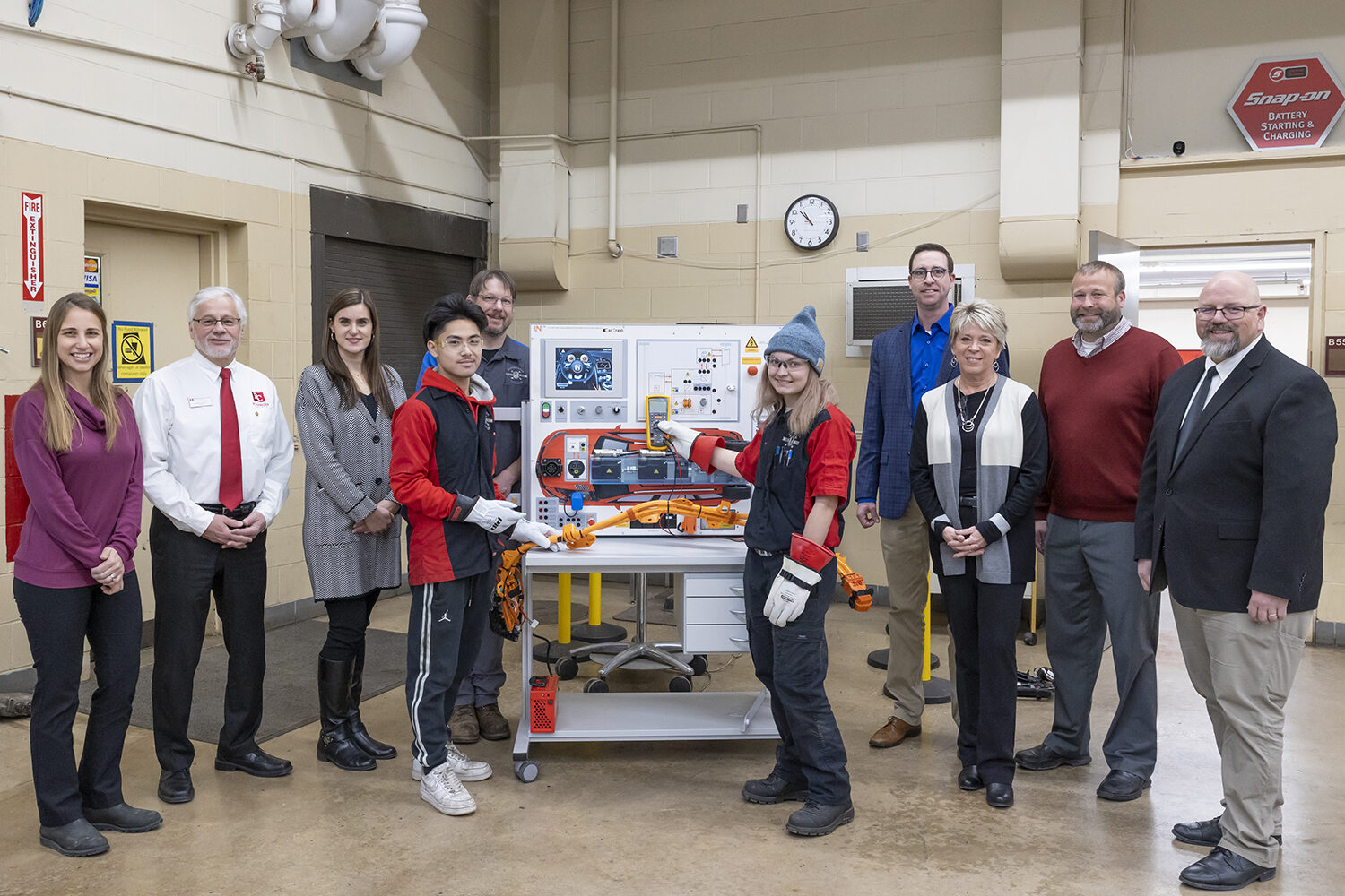 Industry Generosity Ignites New Electric Vehicle Service Course at ...